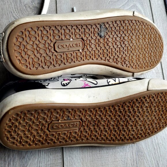 Coach | Shoes | Coach Poppy Barrett Sneakers With Patent Leather | Poshmark